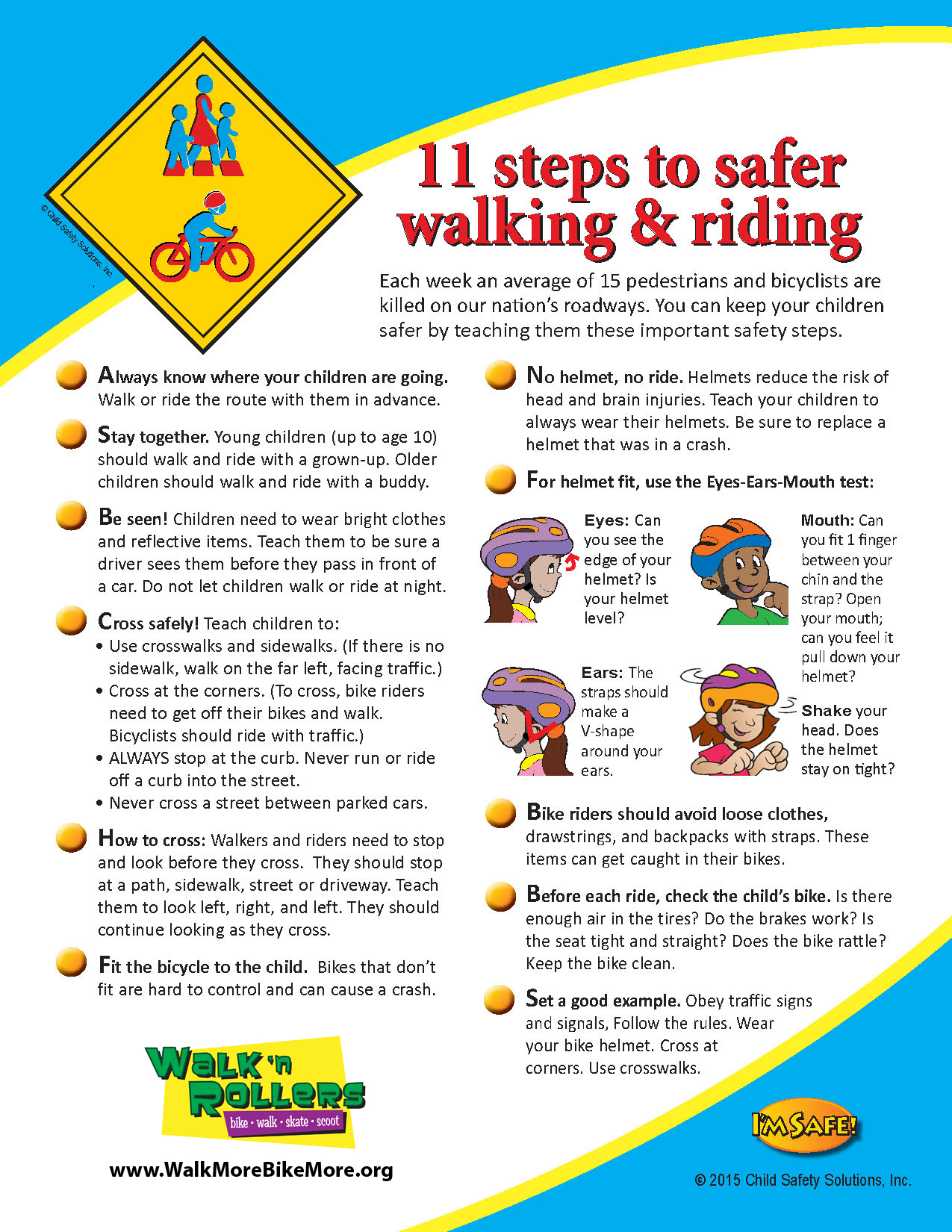 Safety First | Walk 'n Rollers